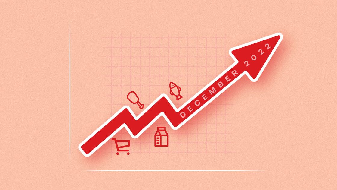 Inflation eased in some African countries in December.